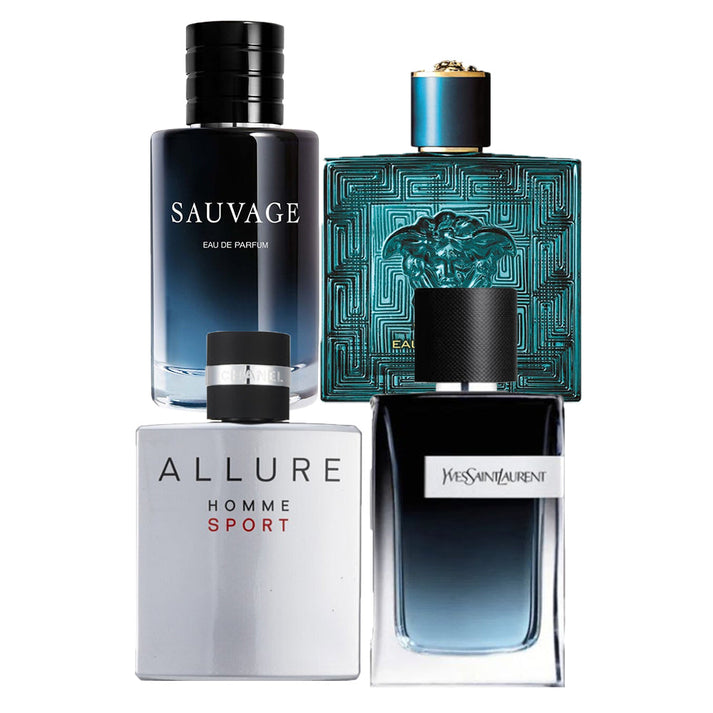 Sauvage+Versace eros+Allure home sport+Ysl edp – عتيق